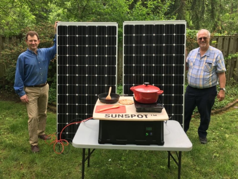 SUNSPOT Solar Electric Cooker: Healthier Alternative to Biomass Cooking