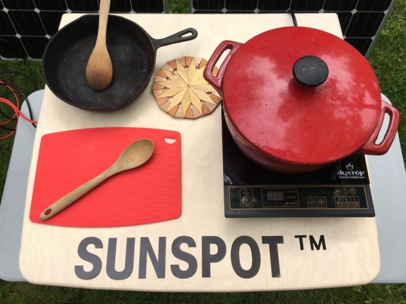 SUNSPOT Solar Electric Cooker: Healthier Alternative to Biomass Cooking