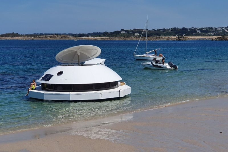 You can Buy Bond Movie-Inspired Anthenea Solar-Powered Floating Pod