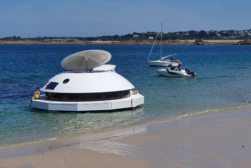 You can Buy Bond Movie-Inspired Anthenea Solar-Powered Floating Pod