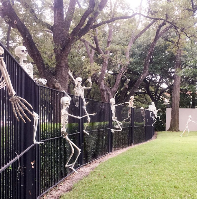 70+ Skeleton Halloween Decoration Ideas for Outdoors