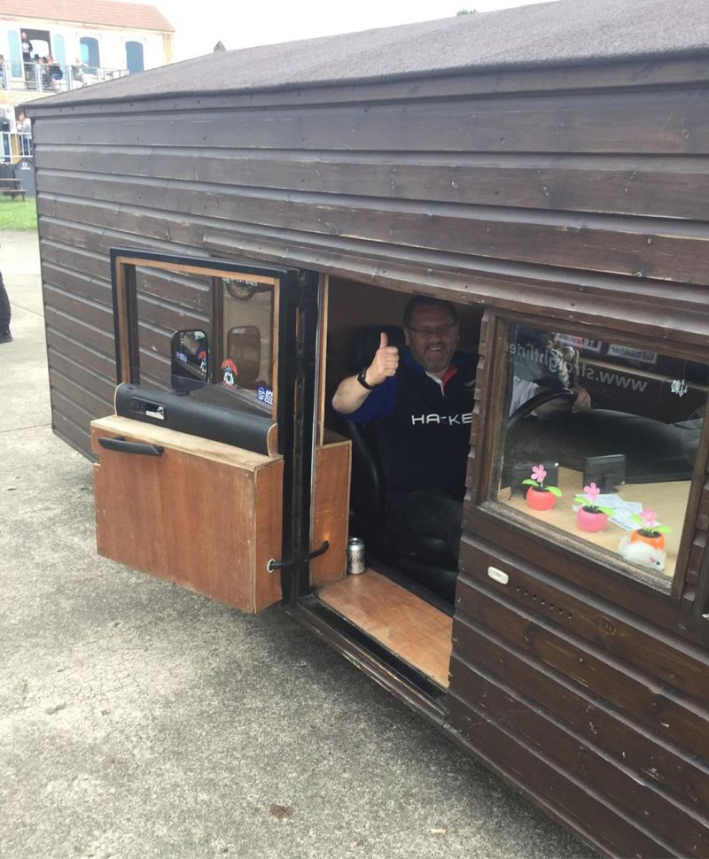 Meet Builder and Ride at 80mph in the World’s Fastest Garden Shed