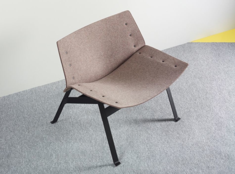 Panel Lounge Chair by Capdell is Blend of Comfort and Style