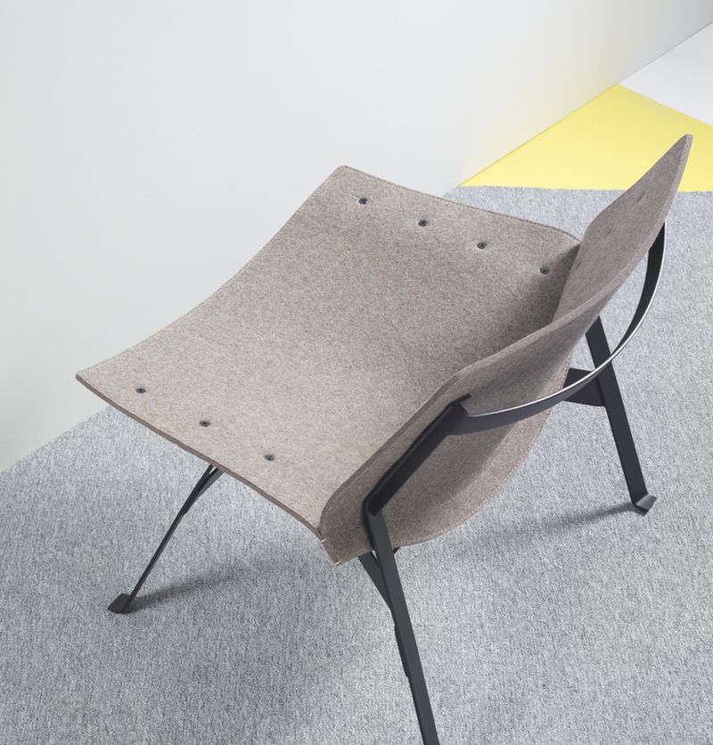 Panel Lounge Chair by Capdell is Blend of Comfort and Style