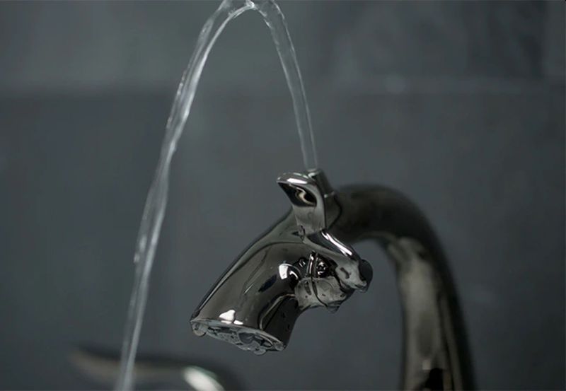 Italian-Inspired Da Vinci Fountain Faucet Conserves 88 Percent Water