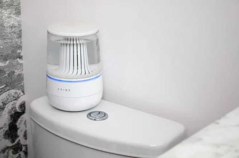 Shine Bathroom Assistant Automatically Cleans Toilet with Electrolyzed ...