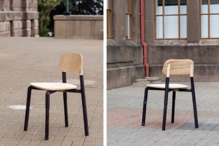 Click Falt-Pack Chair by Will Cook can be Assembled in Minutes