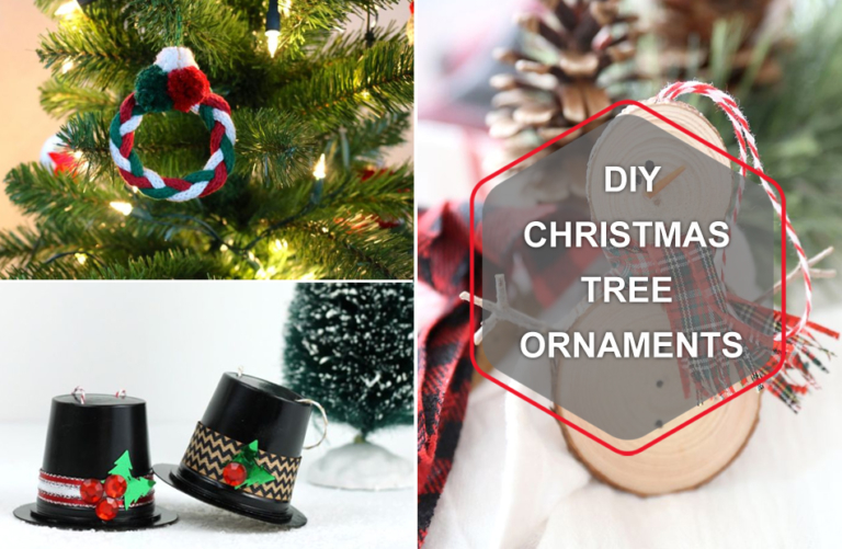 55+ DIY Christmas Tree Ornaments: Homemade & Beautiful