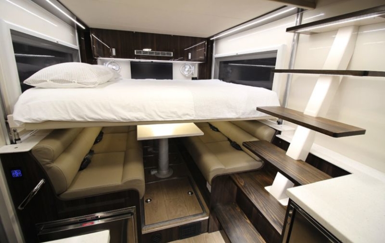 SLRV Commander 8x8 Two-Story Motorhome for Off-Grid Luxury