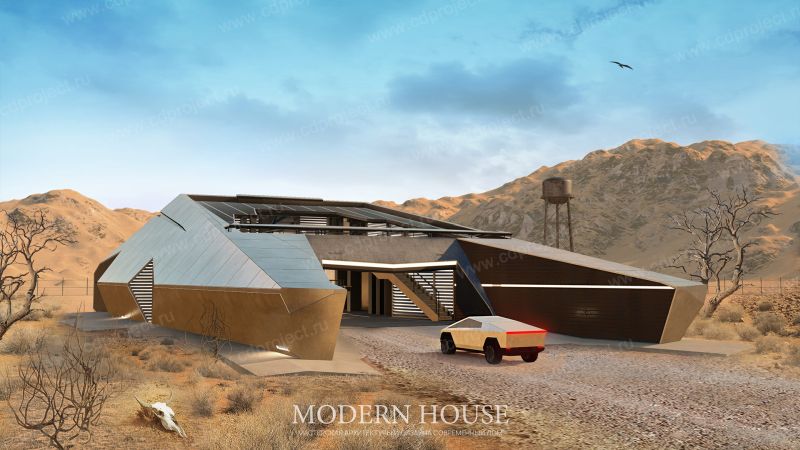 CyberHouse is Zombie-Bunker That can Withstand Extreme Condition