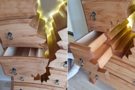 Kiwi Woodworker's Dressers that Appear Damaged take Internet by Storm