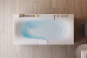 Arga 180 High-Tech Bathtub by Whynot Design for Jacuzzi