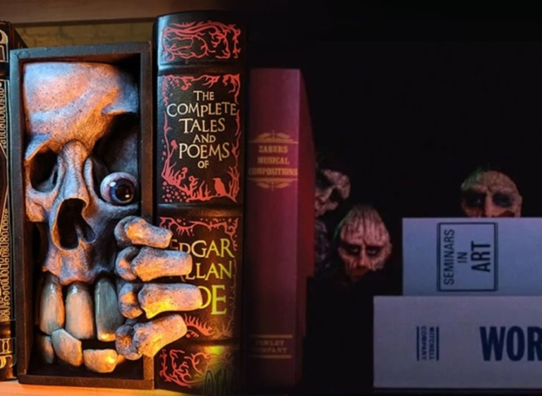 Bibliophiles will Love These Bookend Monsters by Tom Taggart