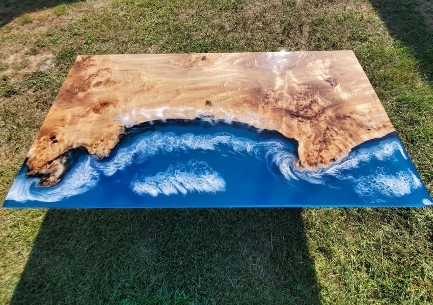 Coastline River Table will Look Stunning in Your Living Room