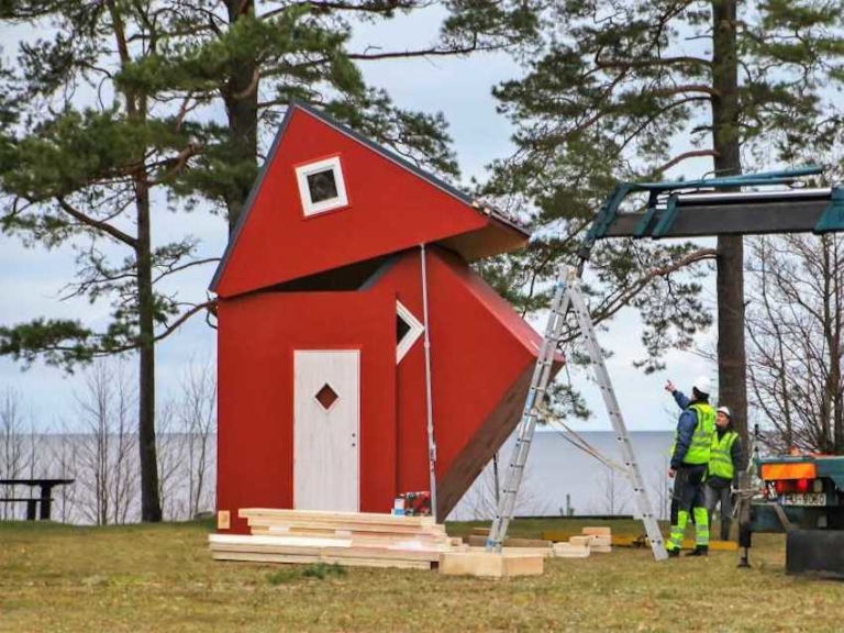 Brette Haus’ Foldable Prefab Tiny Homes can be Set Up in 3 Hours