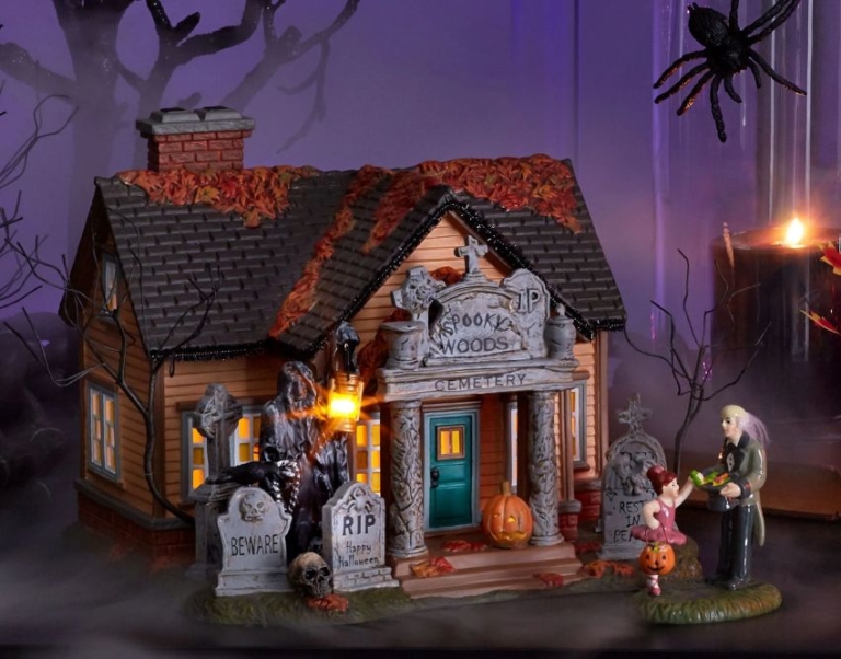 Department 56’s Halloween Snow Village Houses Available on Amazon