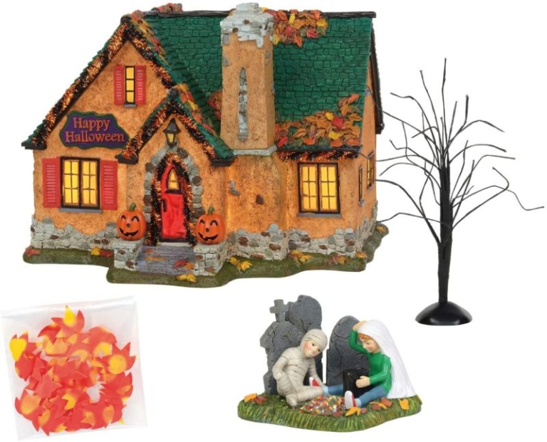 Department 56’s Halloween Snow Village Houses Available on Amazon