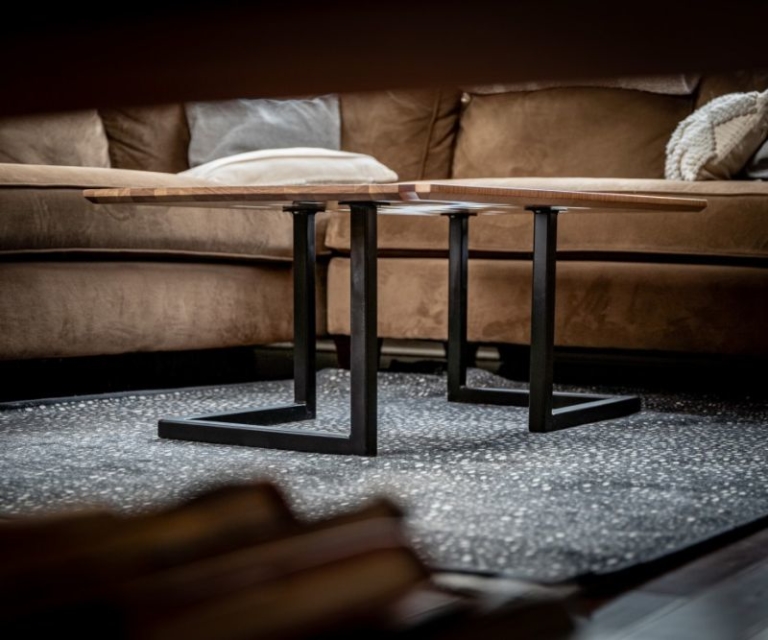 Clear Epoxy Pixelated Coffee Table by Zac Builds is Simply Cool