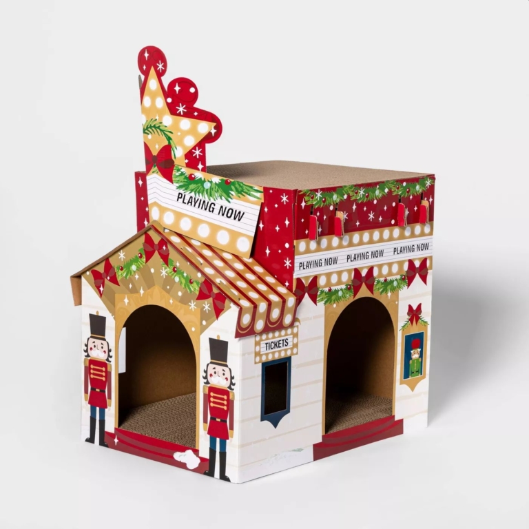Target Launches Holiday-Themed Cat House Scratchers for 2020