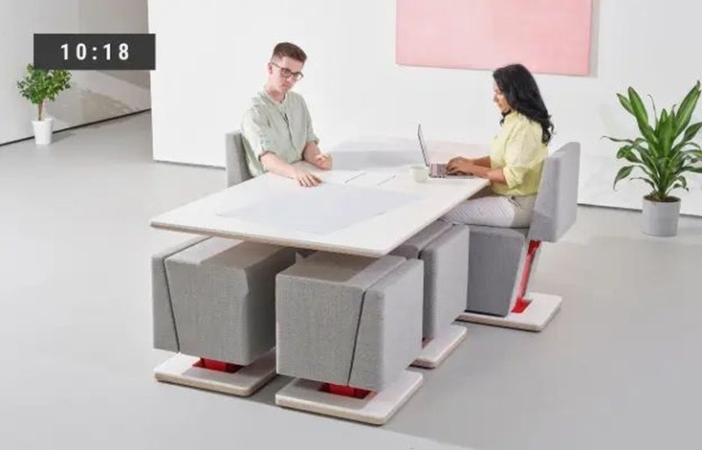 Responsive Office Furniture by Joyride Adapts to How it's Being Used