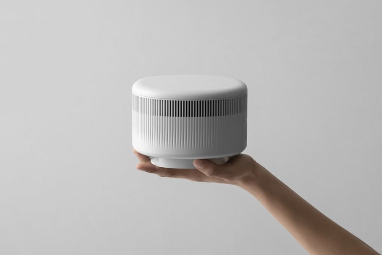 This Stylish Tabletop Air Purifier will Look Good on Your Desk