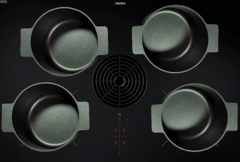 BORA XPure Induction Cooktop Comes with an Integrated Extractor