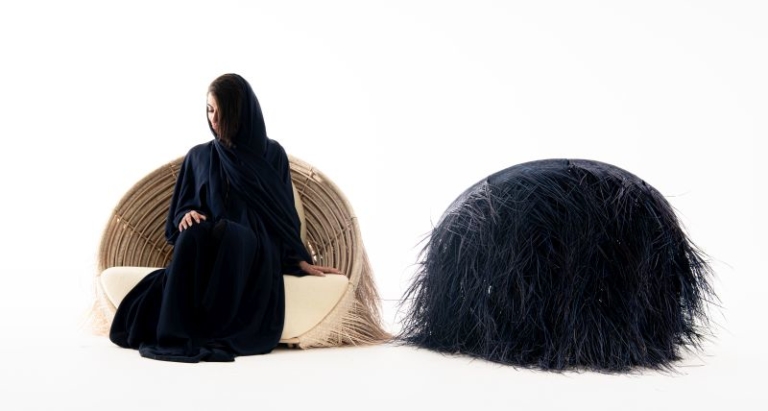 Weaved to Perfection, the Safeefah Chairs Offer Privacy and Protection