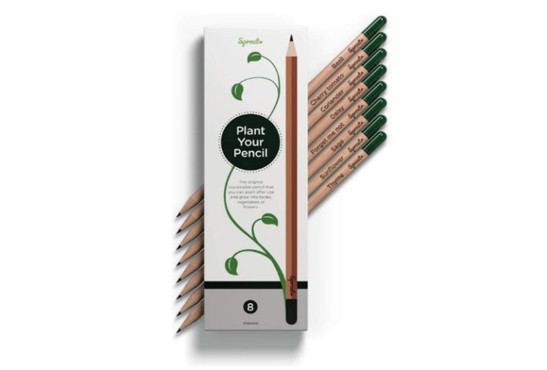 Sprout World Pencil Grows into Plants, Flowers and Vegetables