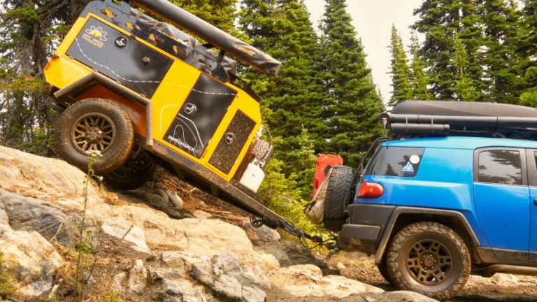 Switchback Teardrop Trailer is Designed for Toughest Off-Road Adventures