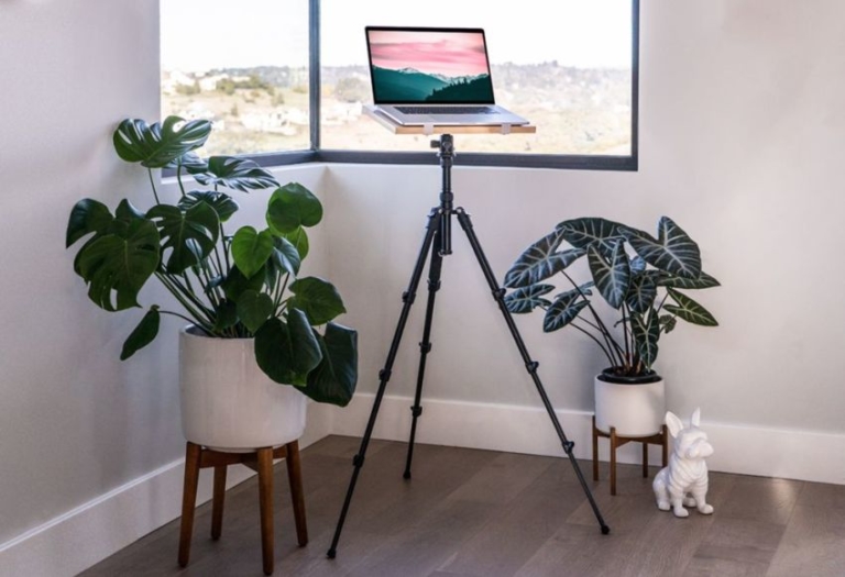 Tripod Standing Desk by Intension Design is Ideal for Work from Home