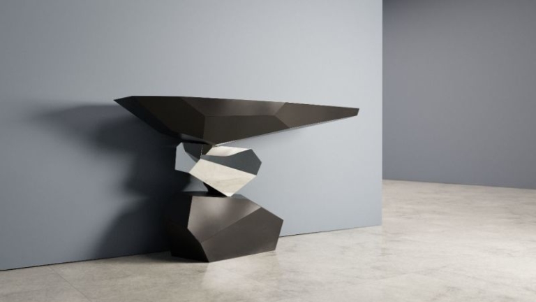 Duffy London's Serenity Console Table Appears to Defy Gravity