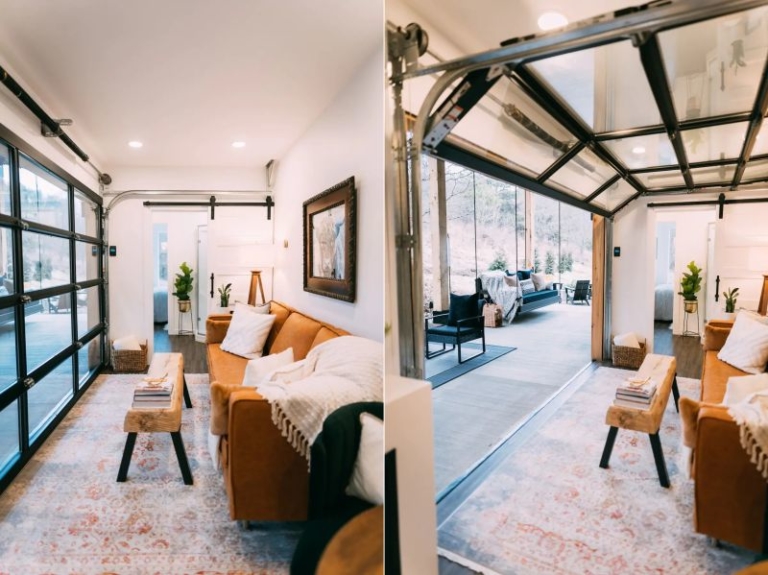 Lilypad is Shipping Container Tiny House You can Rent out in Logan, Ohio