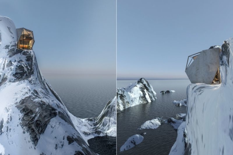 Viktoria Nyerges Designs High-Altitude Cliff House With Amazing Views