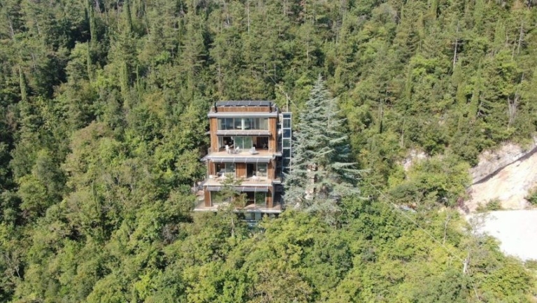 Former Forest Service Station Transformed into Luxury Ecolodge in Italy