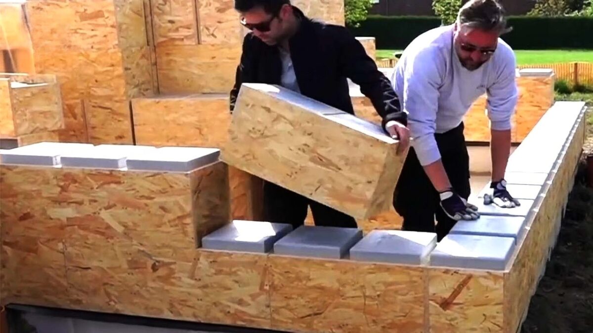 Gablok Insulated Blocks Let You Self-Build a House