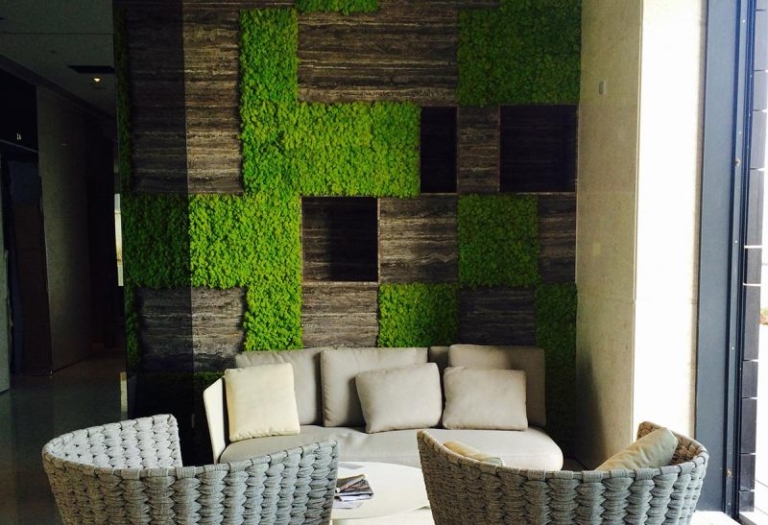 Benetti Home Provides Low-Maintenance, Lasting Vertical Moss Gardens
