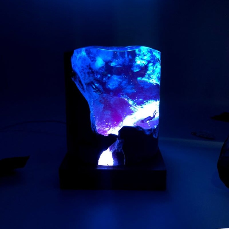 18 Best Resin Lamps to Elevate Your Space in Style