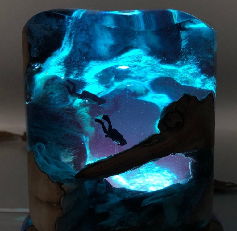 18 Best Resin Lamps to Elevate Your Space in Style