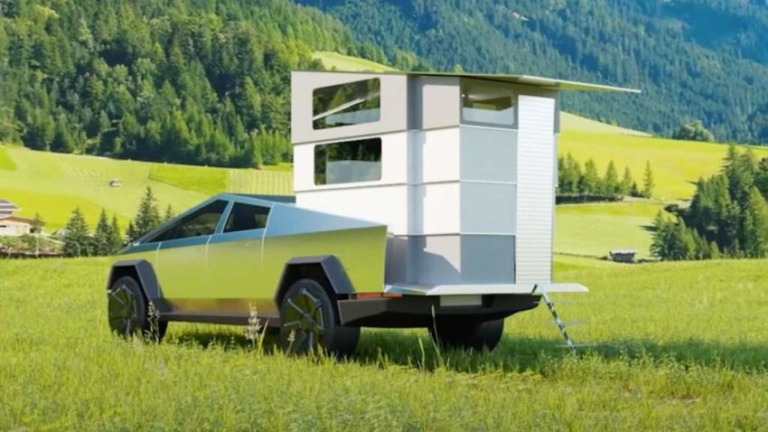 CyberLandr Turns Tesla Cybertruck Into Ultimate Overlanding Camper