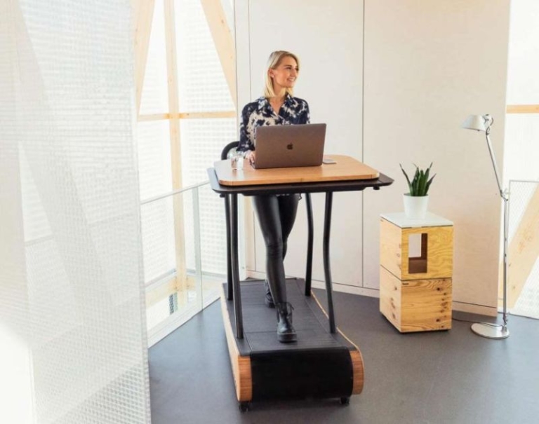 You can Walk as You Work From Home With the Walkolution
