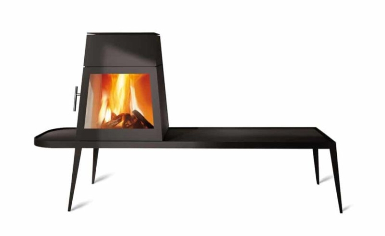 Wittus Shaker Wood Stove is Multifunctional Fireplace Worth Every Interior