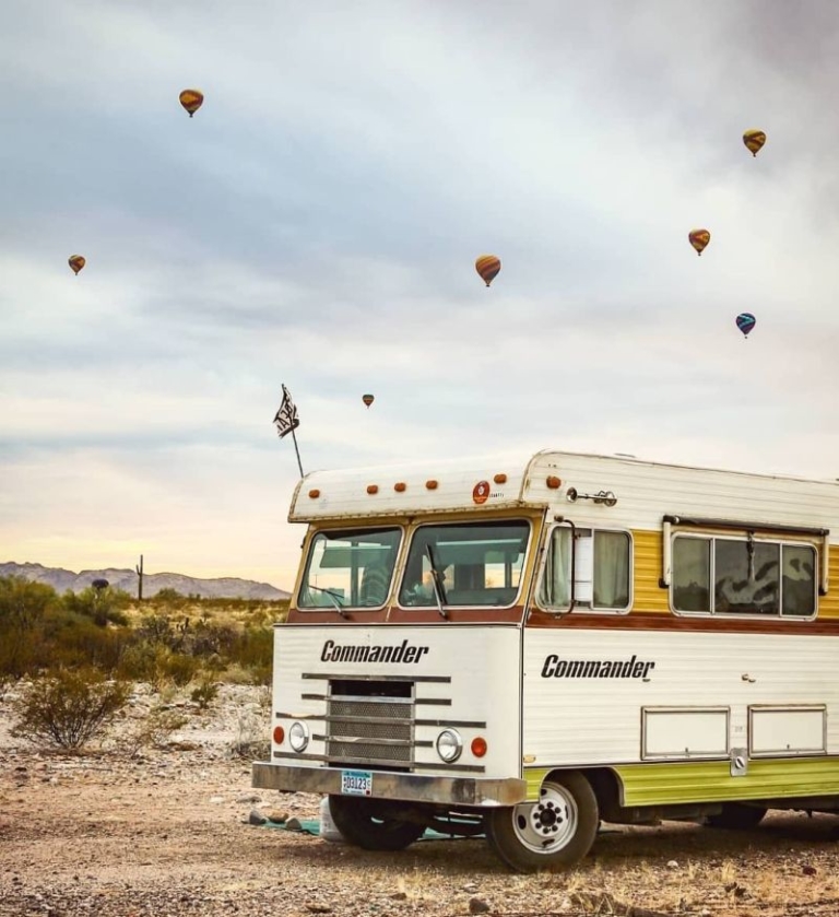 Girl Revamped and Travels in a '70s Camper That Retains its Vintage Vibe