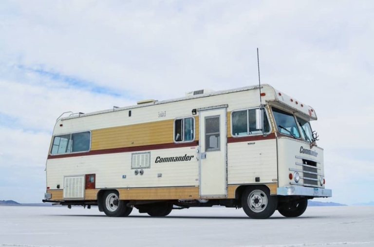 Girl Revamped and Travels in a '70s Camper That Retains its Vintage Vibe
