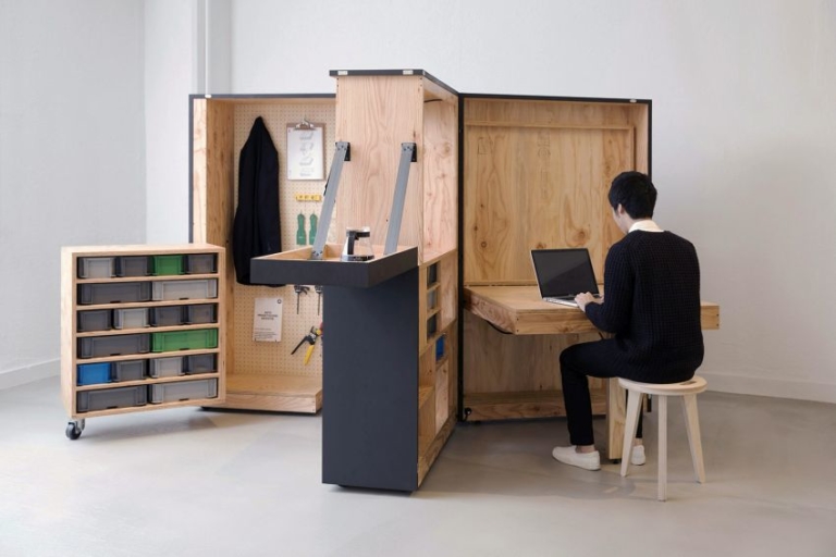 You can Create Your own Portable Home Office with TRANSFORM BOX