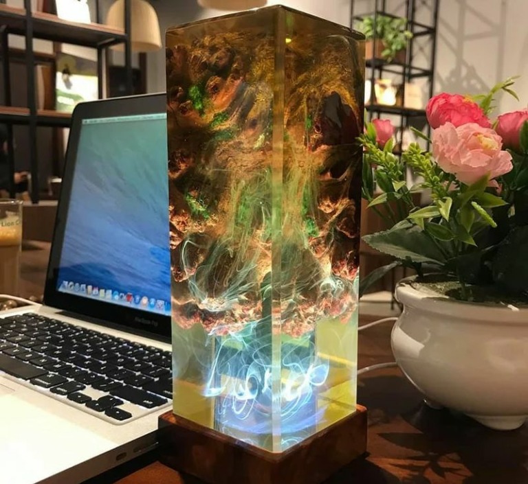 18 Best Resin Lamps to Elevate Your Space in Style