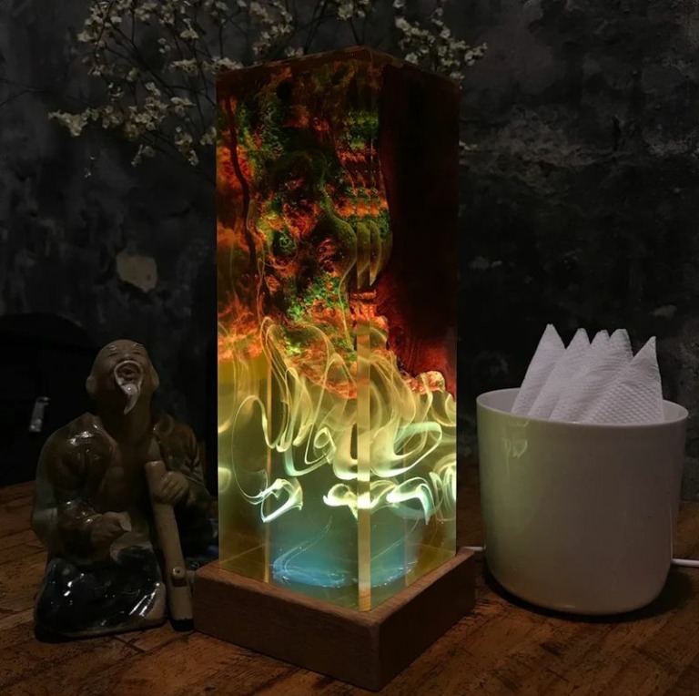 18 Best Resin Lamps to Elevate Your Space in Style
