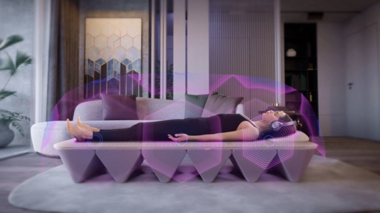 OPUS SoundBed Uses Vibrations and Audio for Emotional Fitness