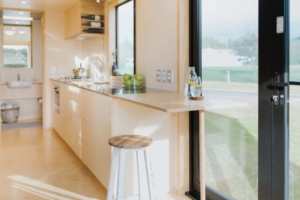 Ohariu is Minimalist, Net-Zero Tiny House on Wheels