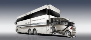9 Luxury Motorhomes With Built-in Garages for Cars & More