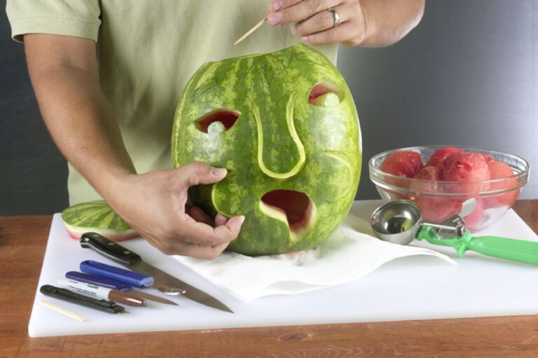 20 Spooky Watermelon Carving Ideas for Halloween